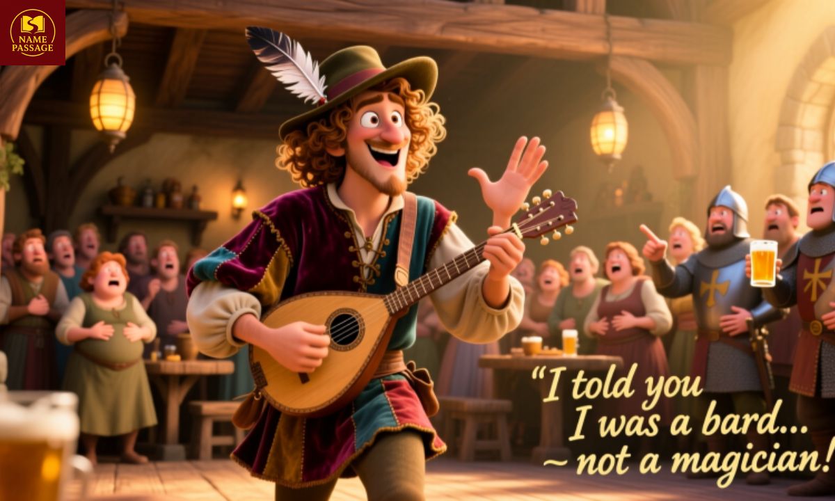 300+ Funny & Imaginative Bard Names